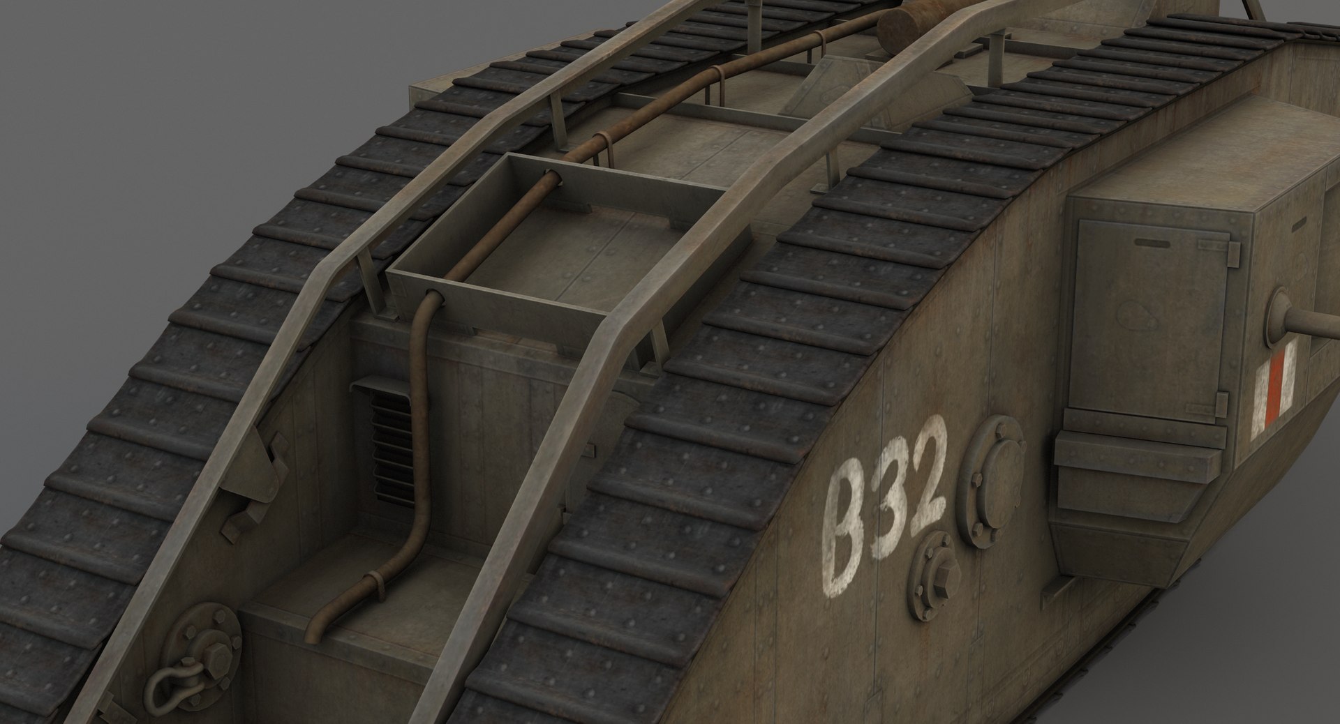 Mark Tank 3D Model - TurboSquid 1373628