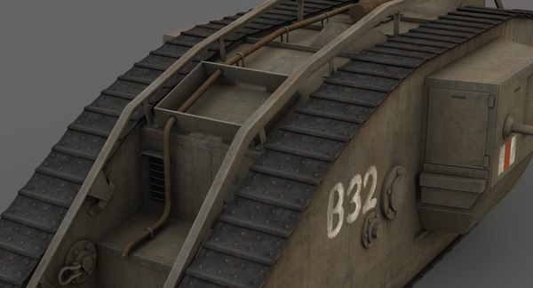 Mark tank 3D model - TurboSquid 1373628