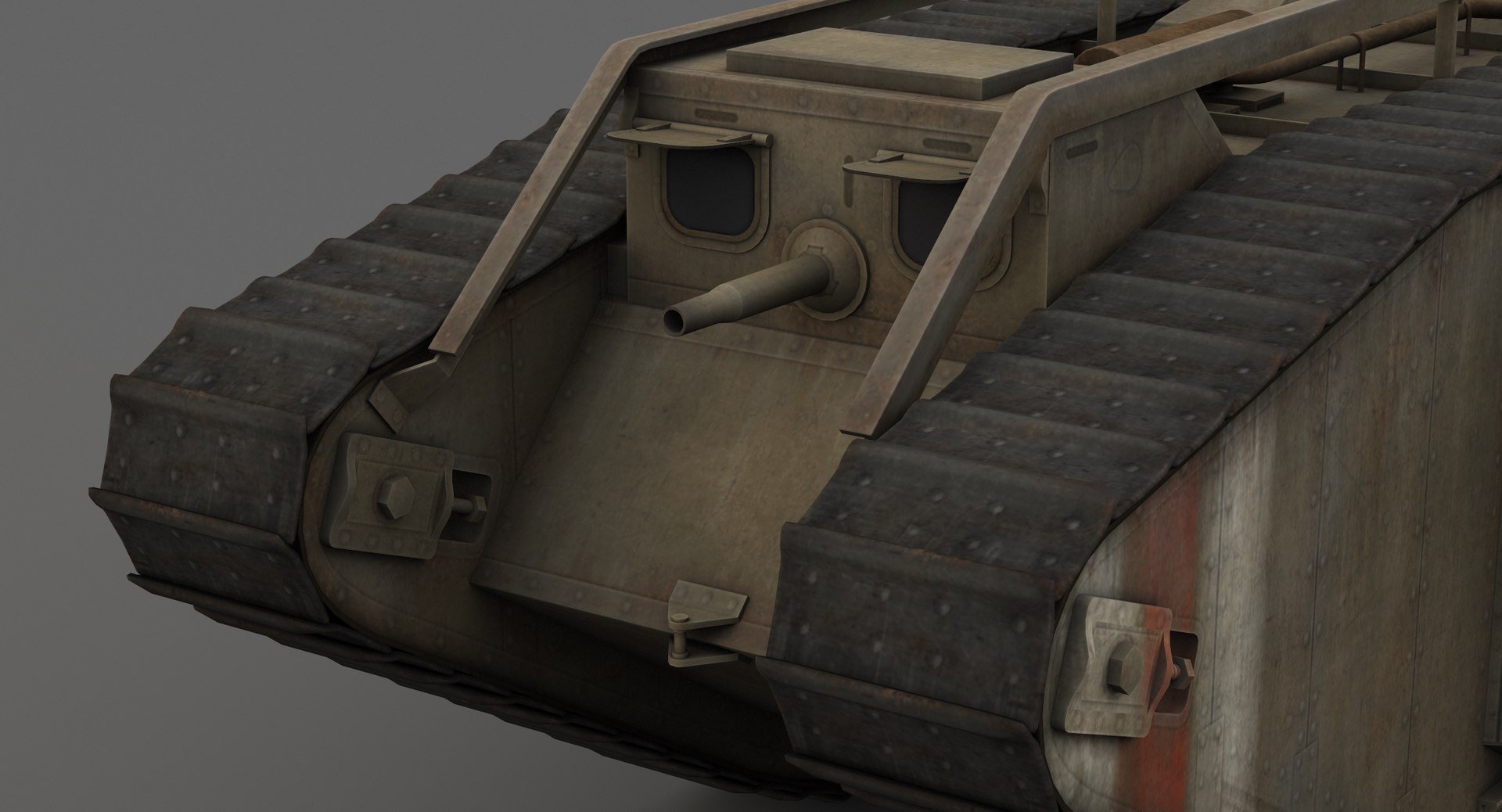 Mark Tank 3D Model - TurboSquid 1373628