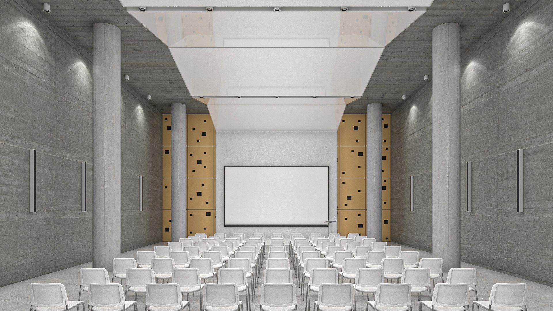 Auditorium 6 3D Model - TurboSquid 2280814