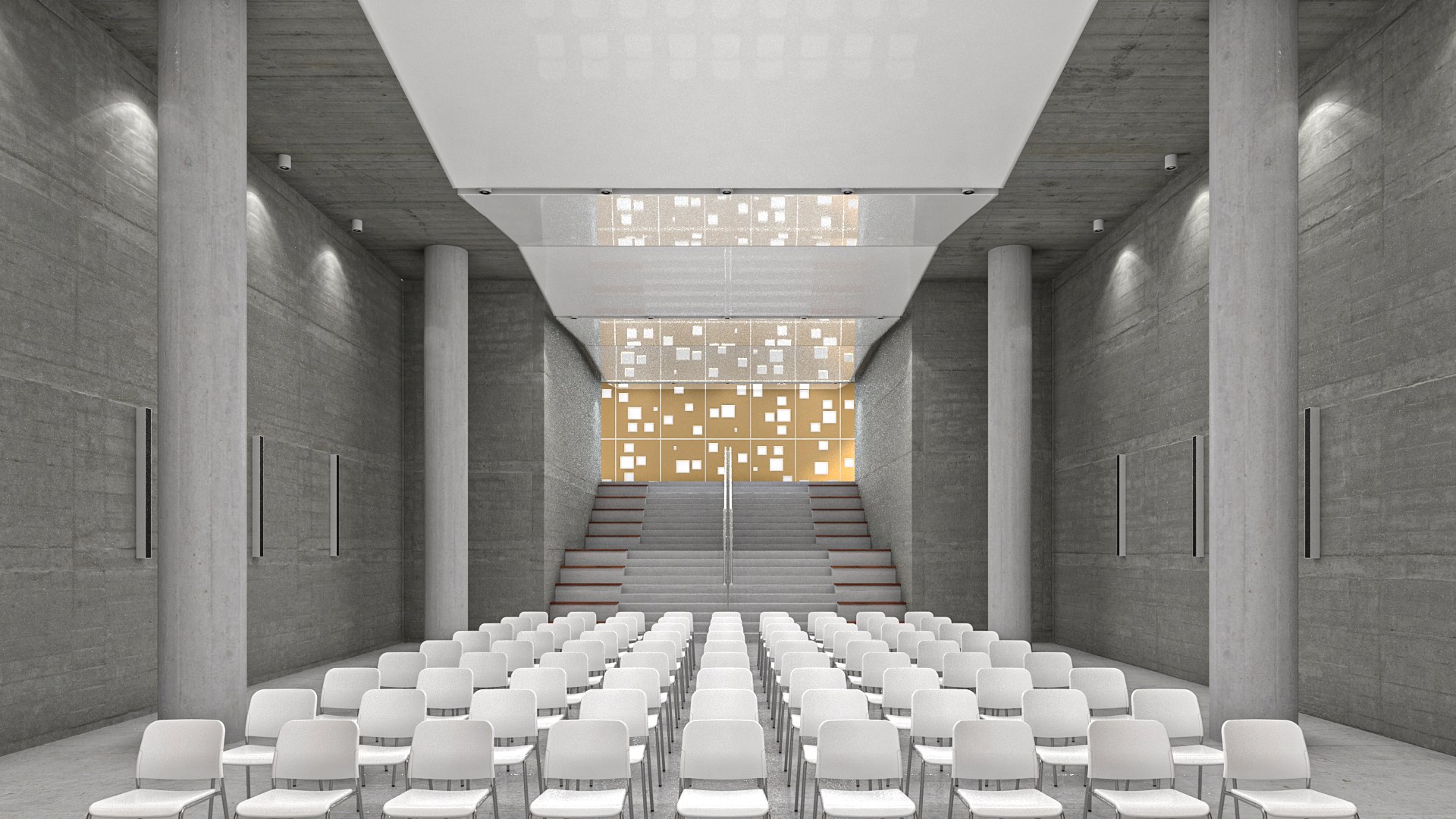 Auditorium 6 3D Model - TurboSquid 2280814