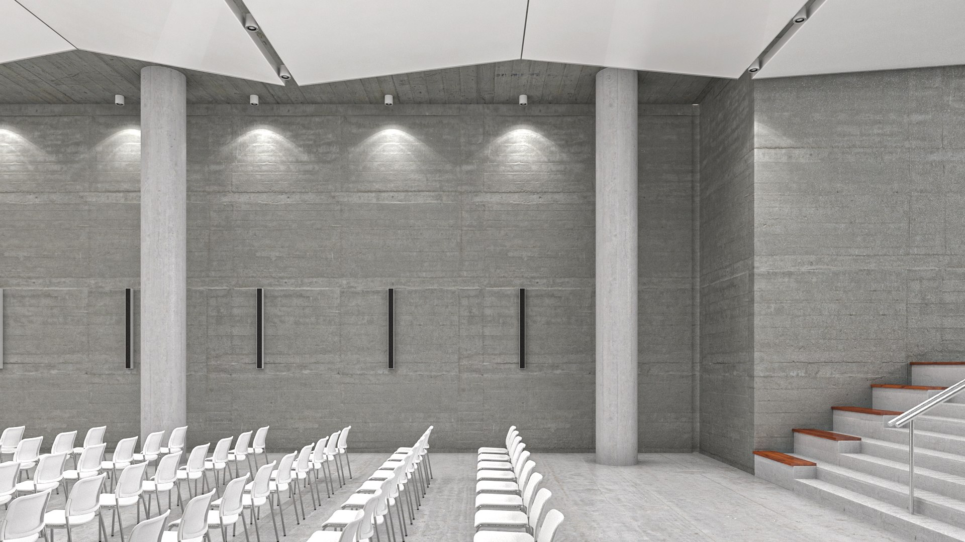 Auditorium 6 3D Model - TurboSquid 2280814