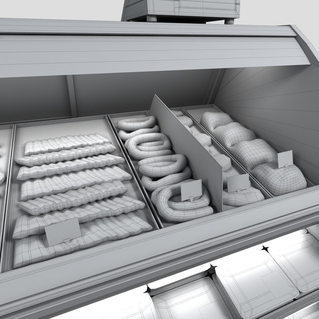 Butcher Case 3d Model