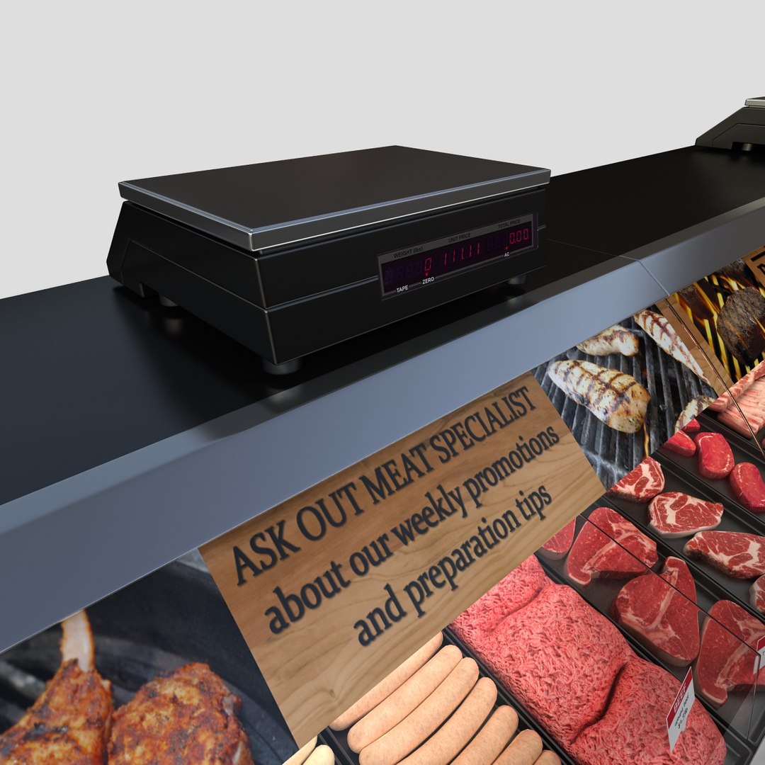 Butcher Case 3d Model