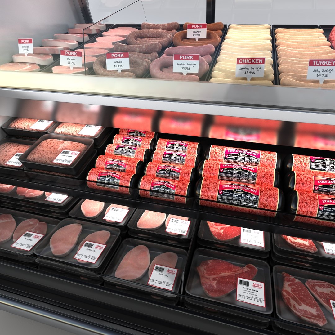 Butcher Case 3d Model