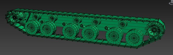 3d model of tank
