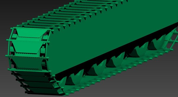3d model of tank