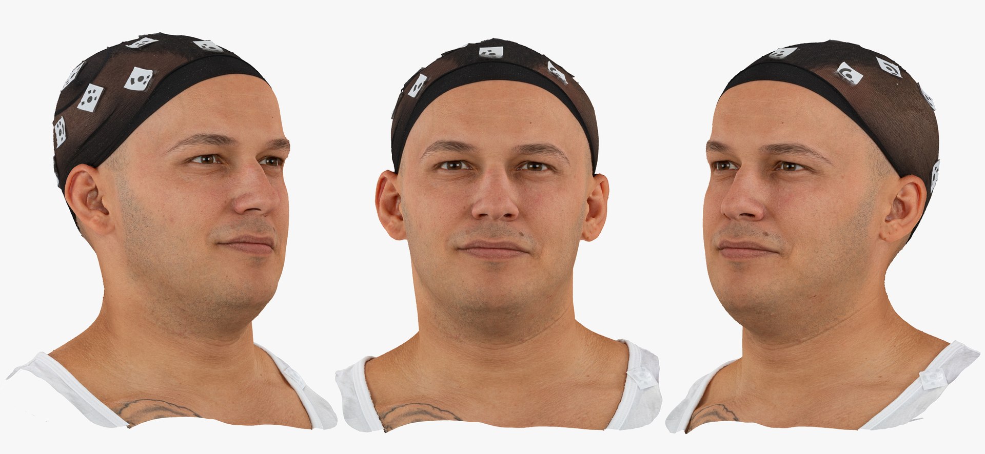 3D marcus human head sharp - TurboSquid 1598201