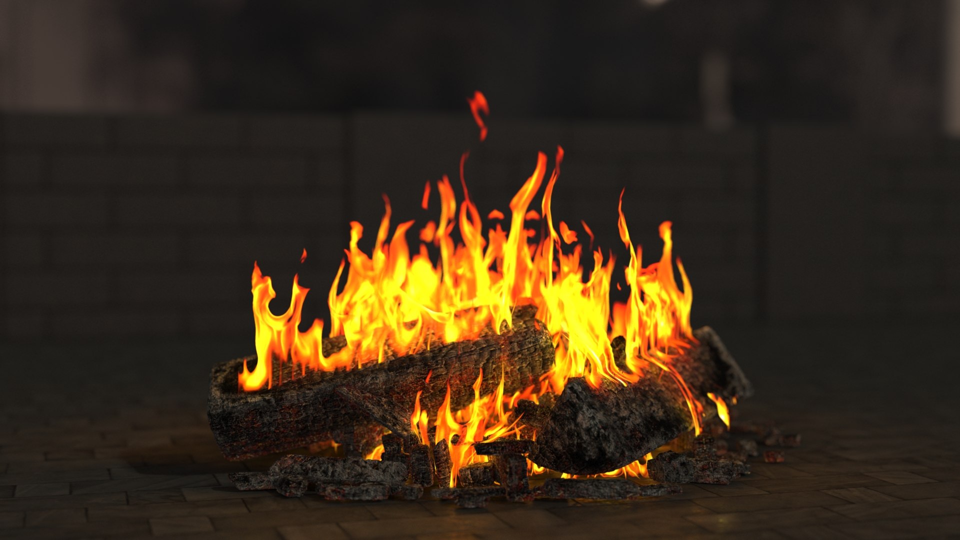 Bonfire V2 3D Model - TurboSquid 2069520