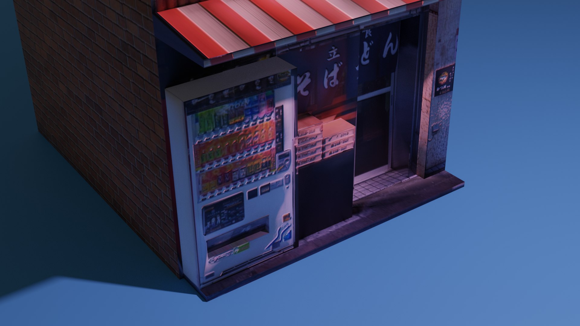 Free 3D Japanese Shop - TurboSquid 2140124