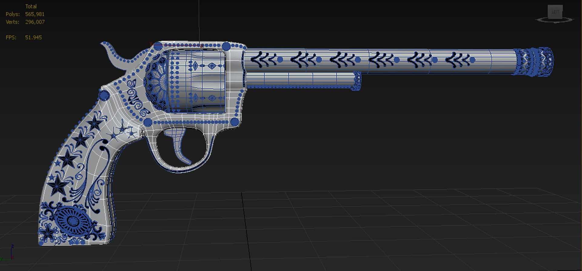 Gun White 3D Model - TurboSquid 1636342