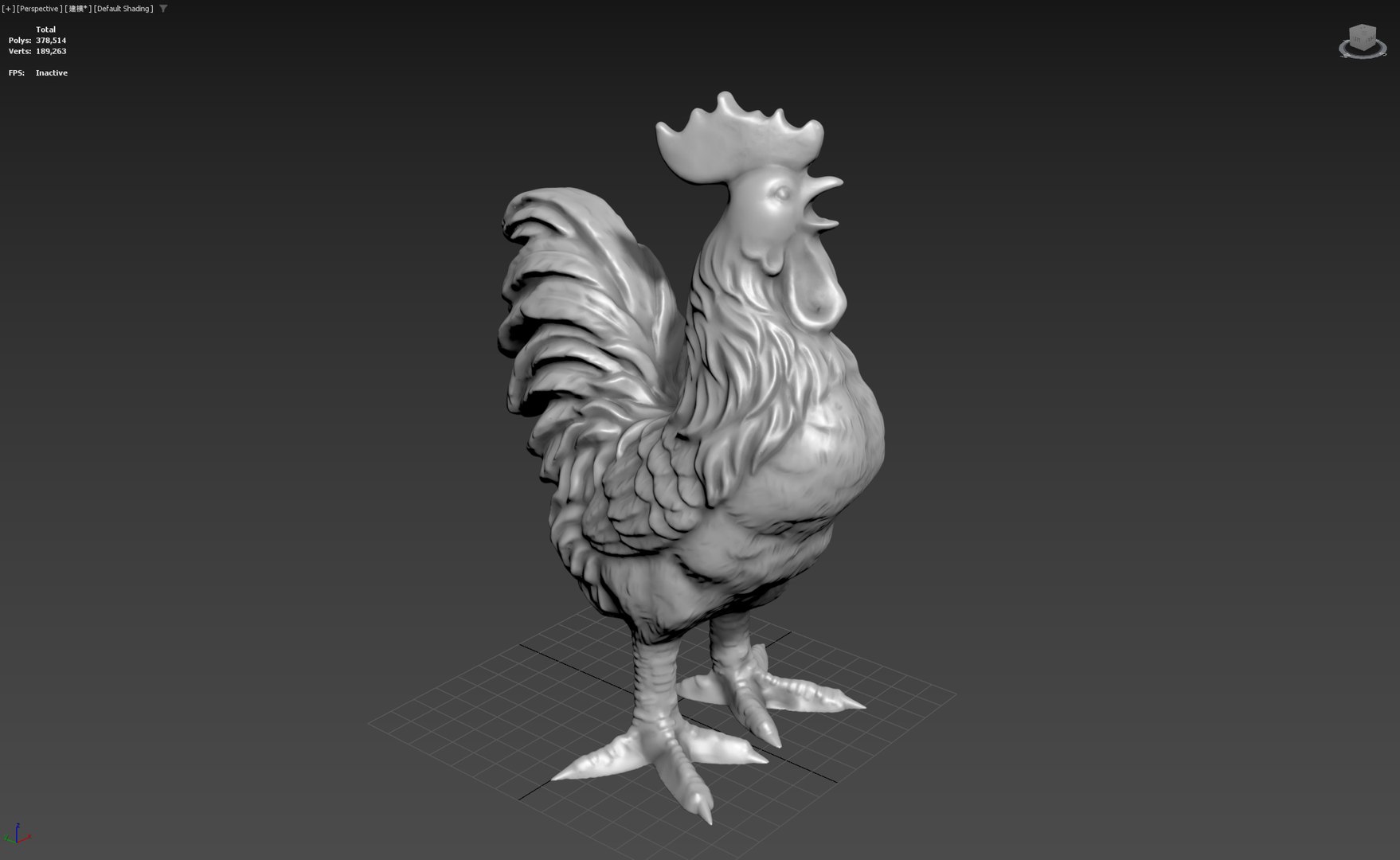 3D Rooster Model - TurboSquid 2283358