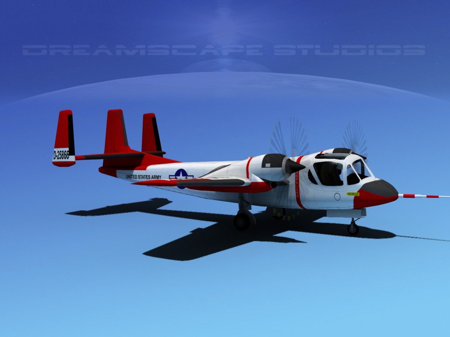 3d ov-1d mohawk grumman recon