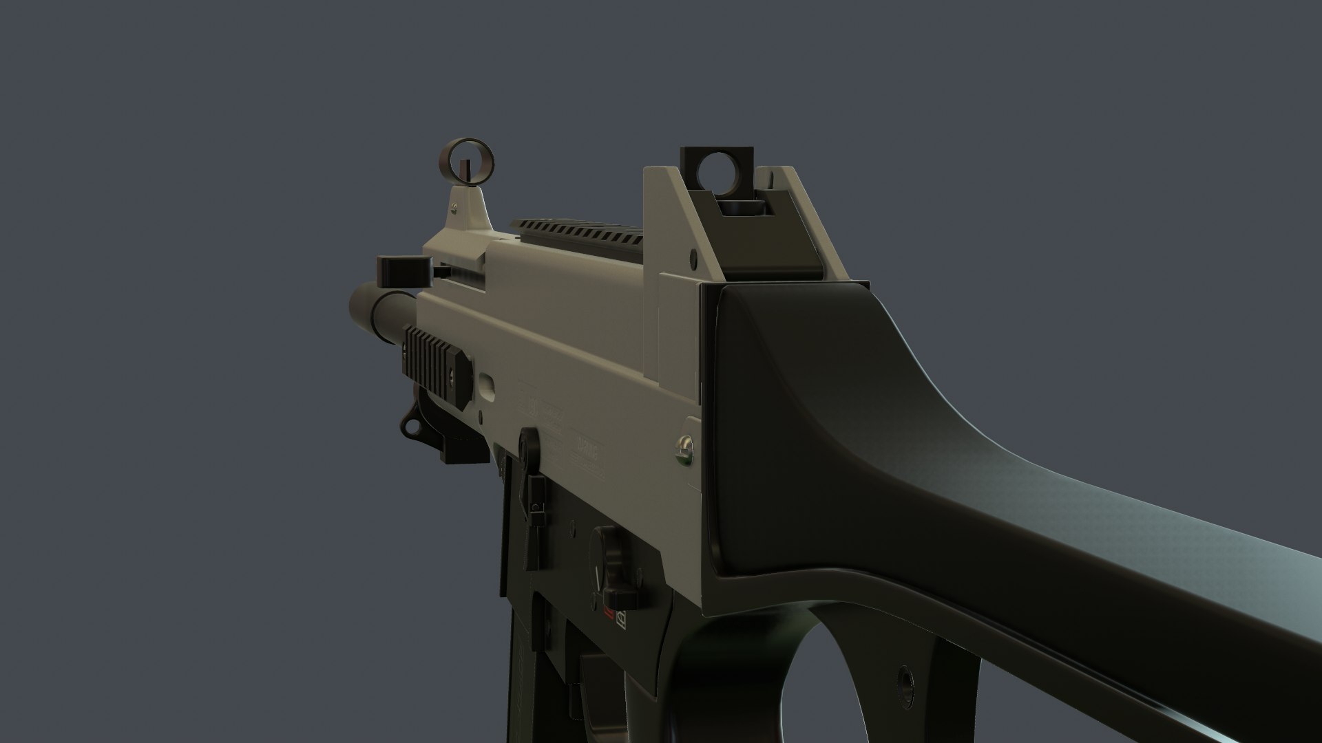 Usc Carbine 3d Model