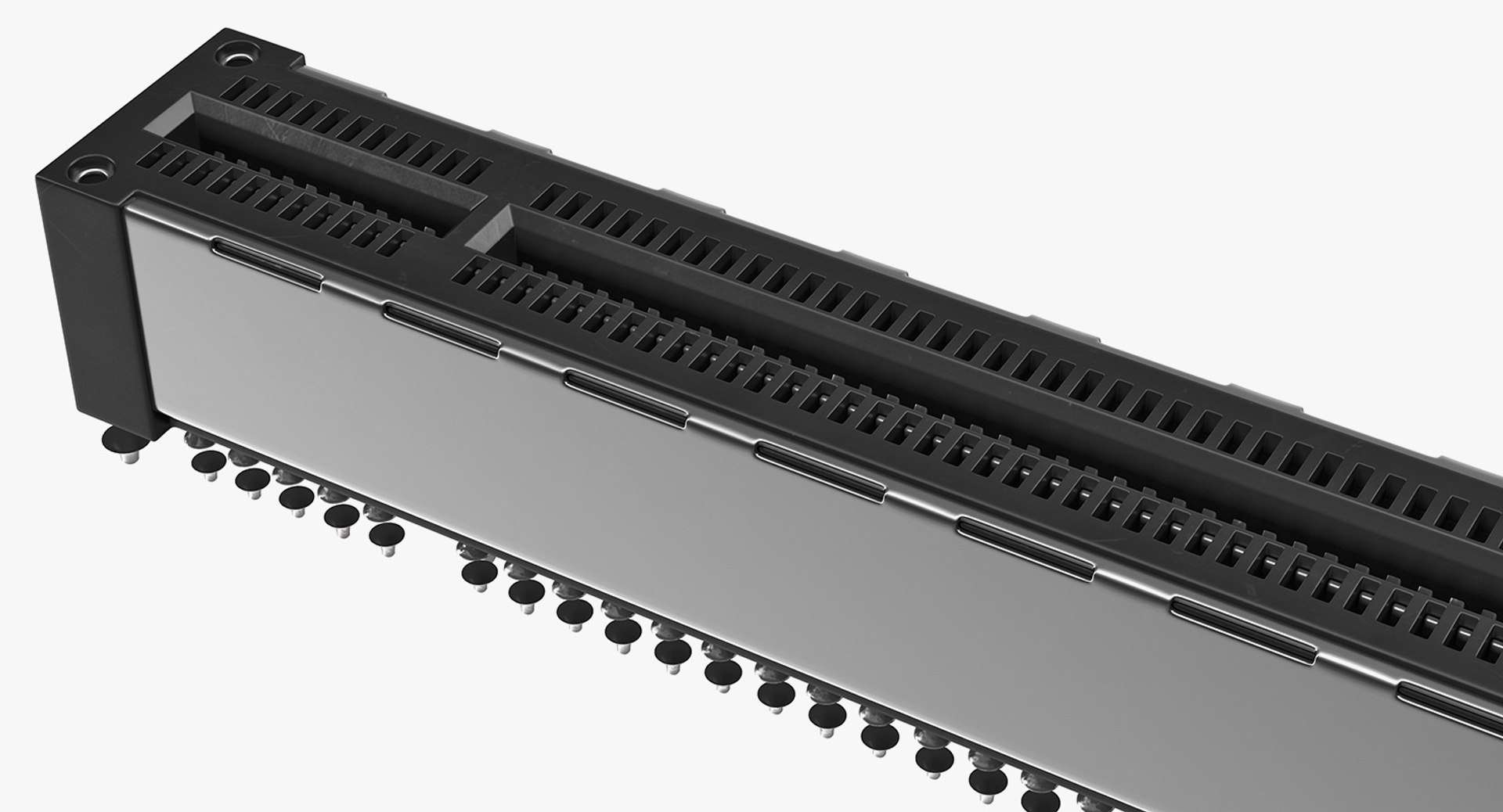 3D Model Pci X16 Connector - TurboSquid 1427141
