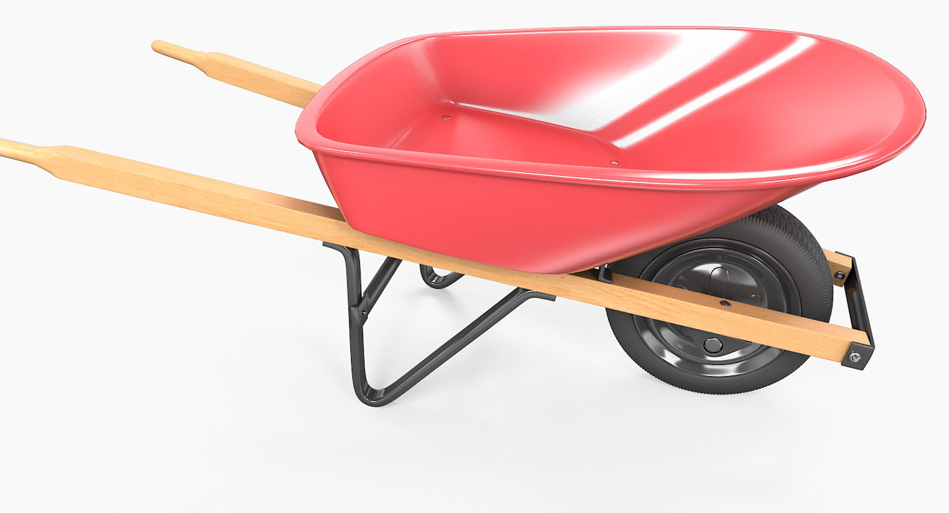 3d Model Wheelbarrow Build Industry