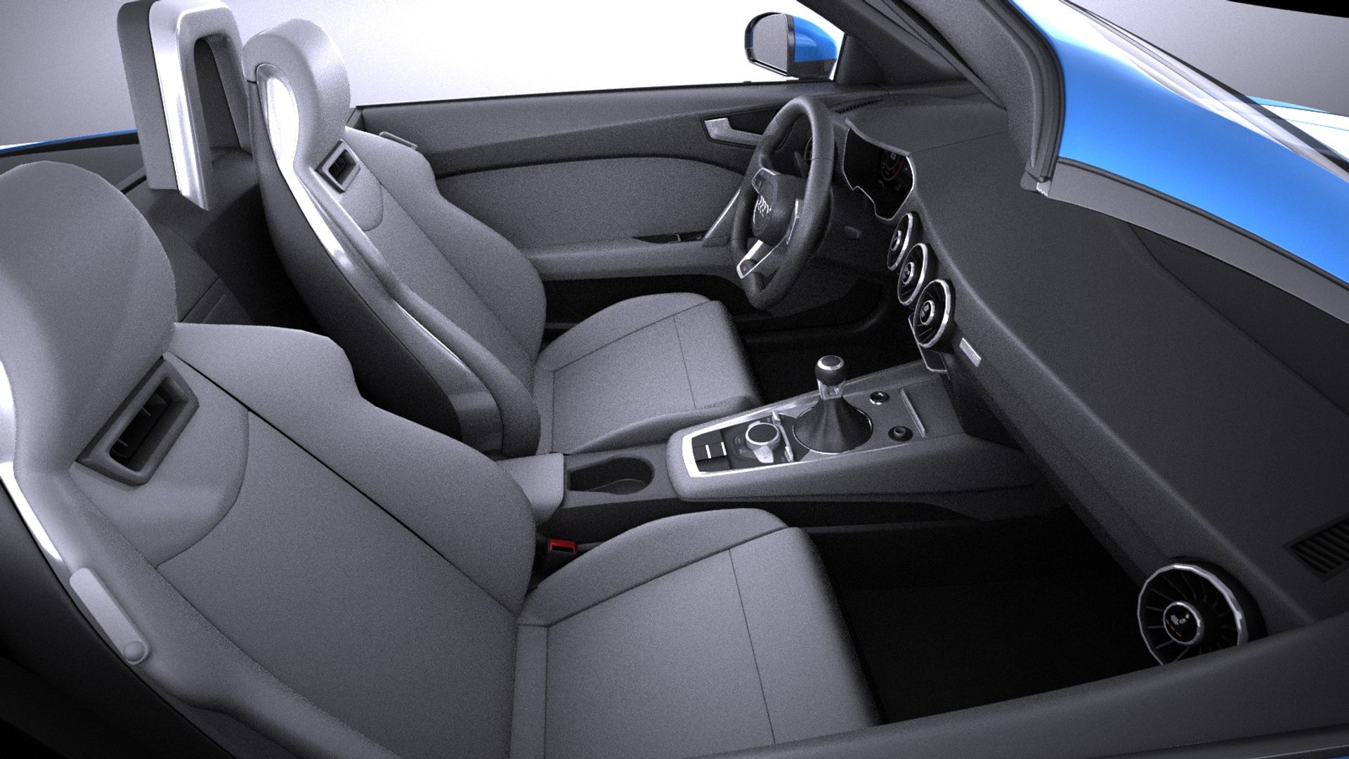 3d model of 2015 roadster audi