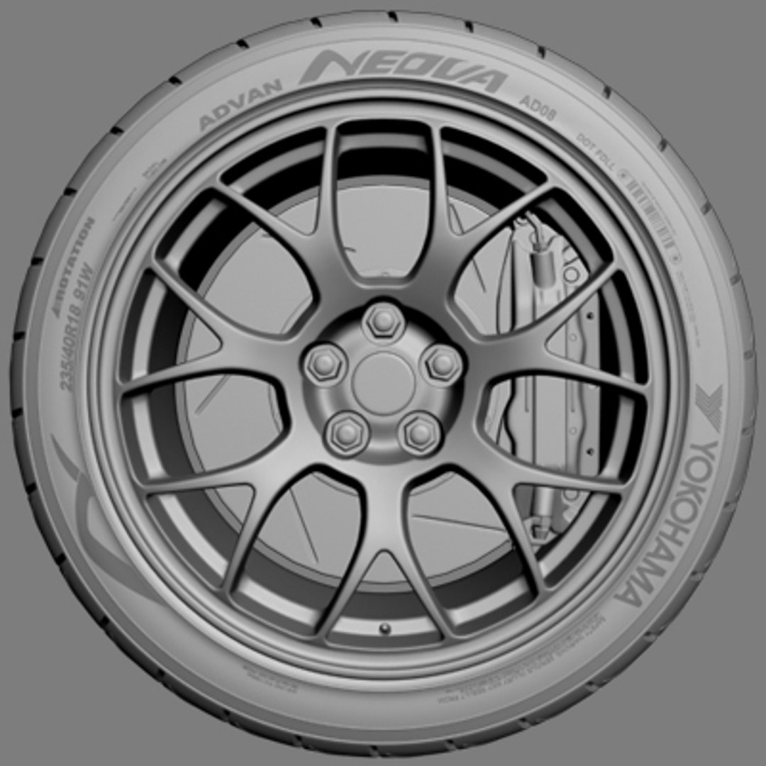 Pack Wheel 3d Model