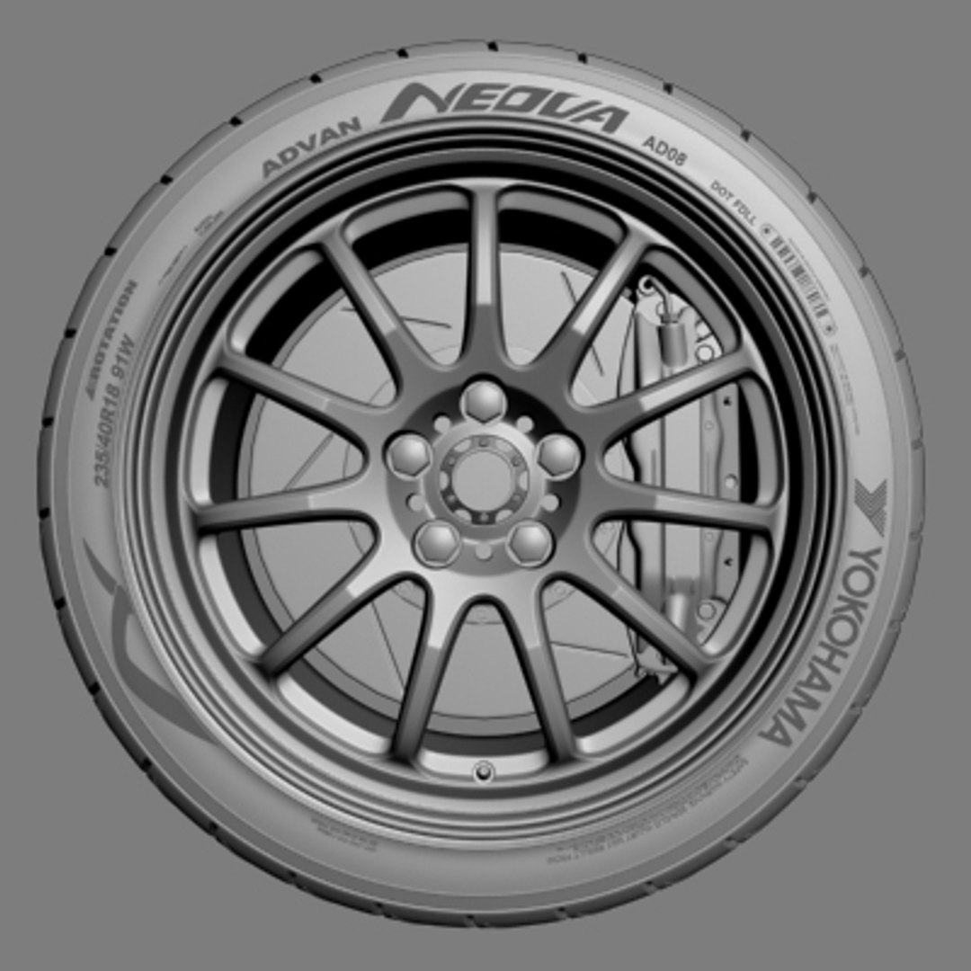 Pack Wheel 3d Model