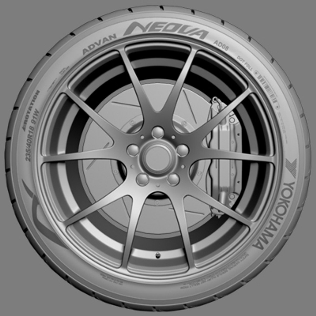 Pack Wheel 3d Model