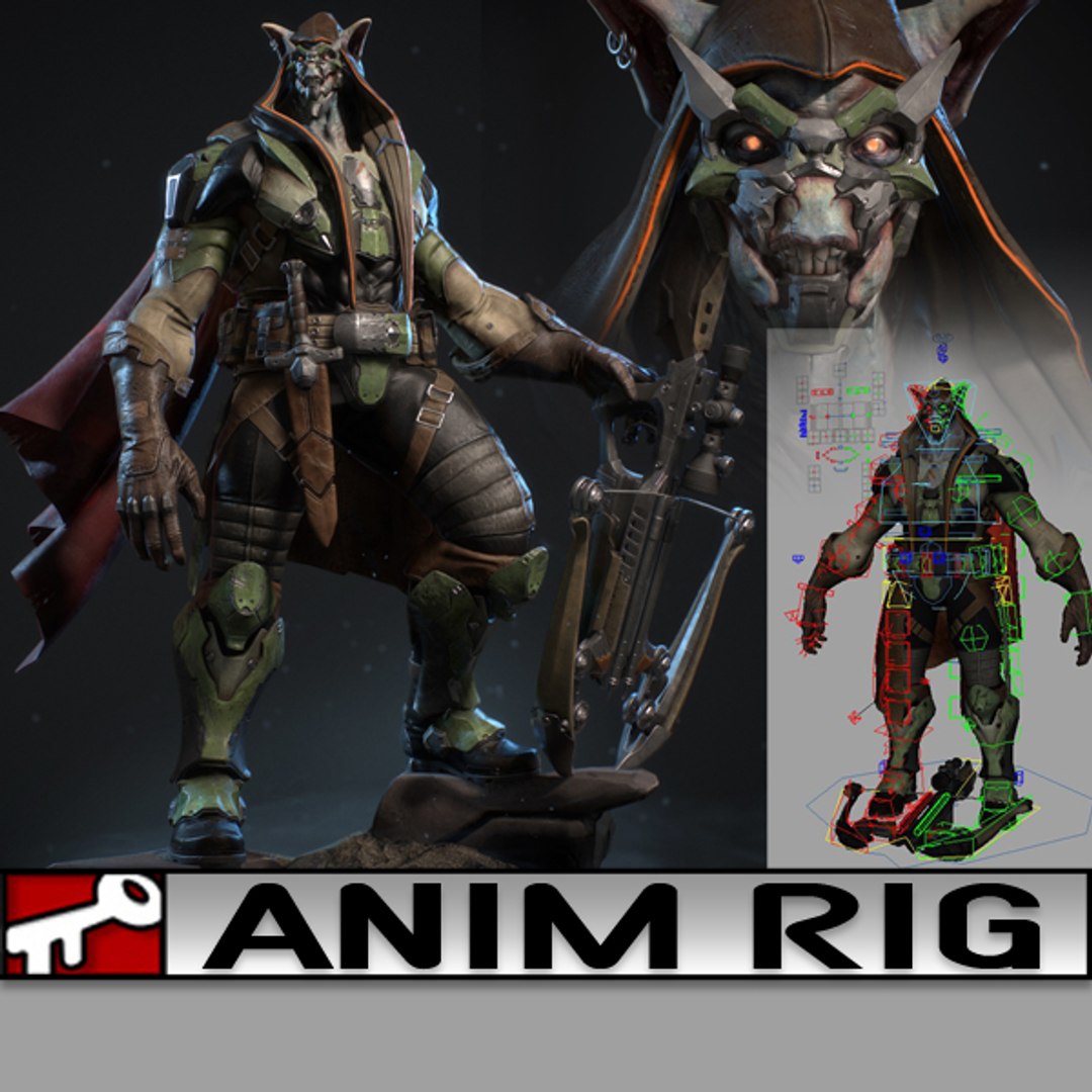 3D Rig 2014 Animation - TurboSquid 1230392