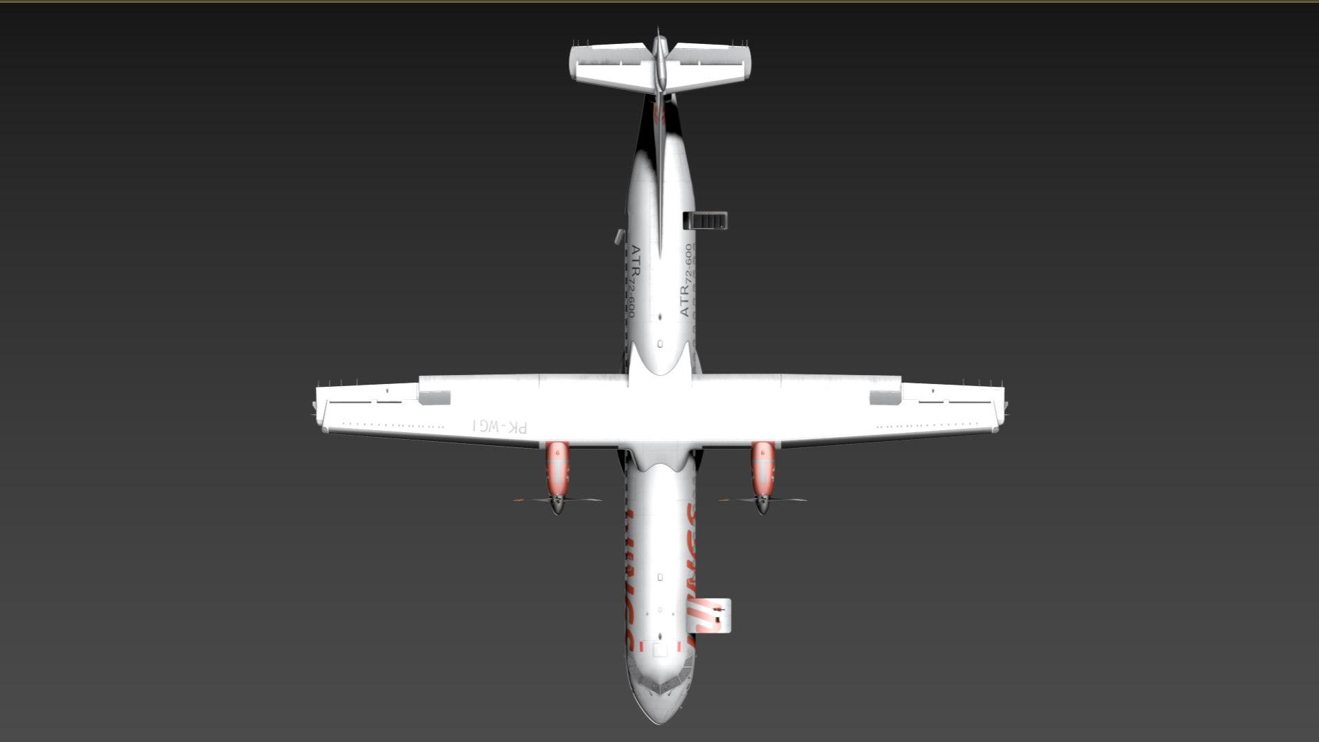 ATR-72 3D Model - TurboSquid 2289172