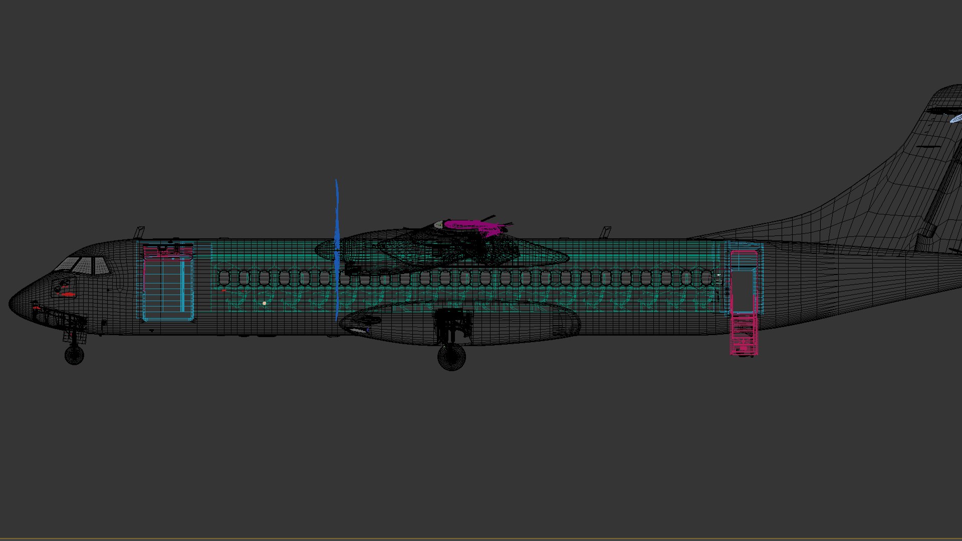 Atr 72 3d Model Turbosquid 2289172