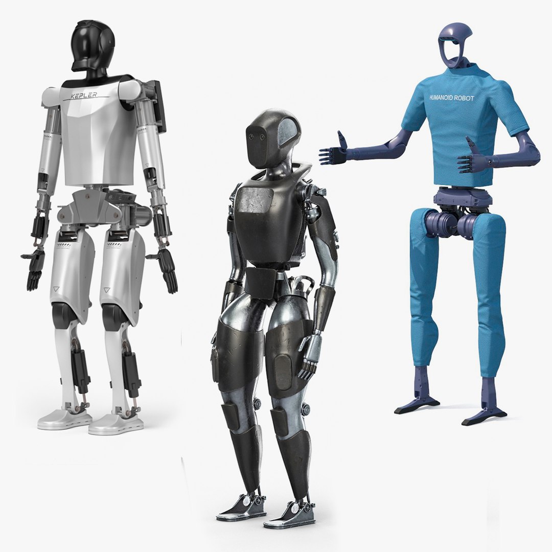 3D Humanoid Robots Collection - TurboSquid 2506920