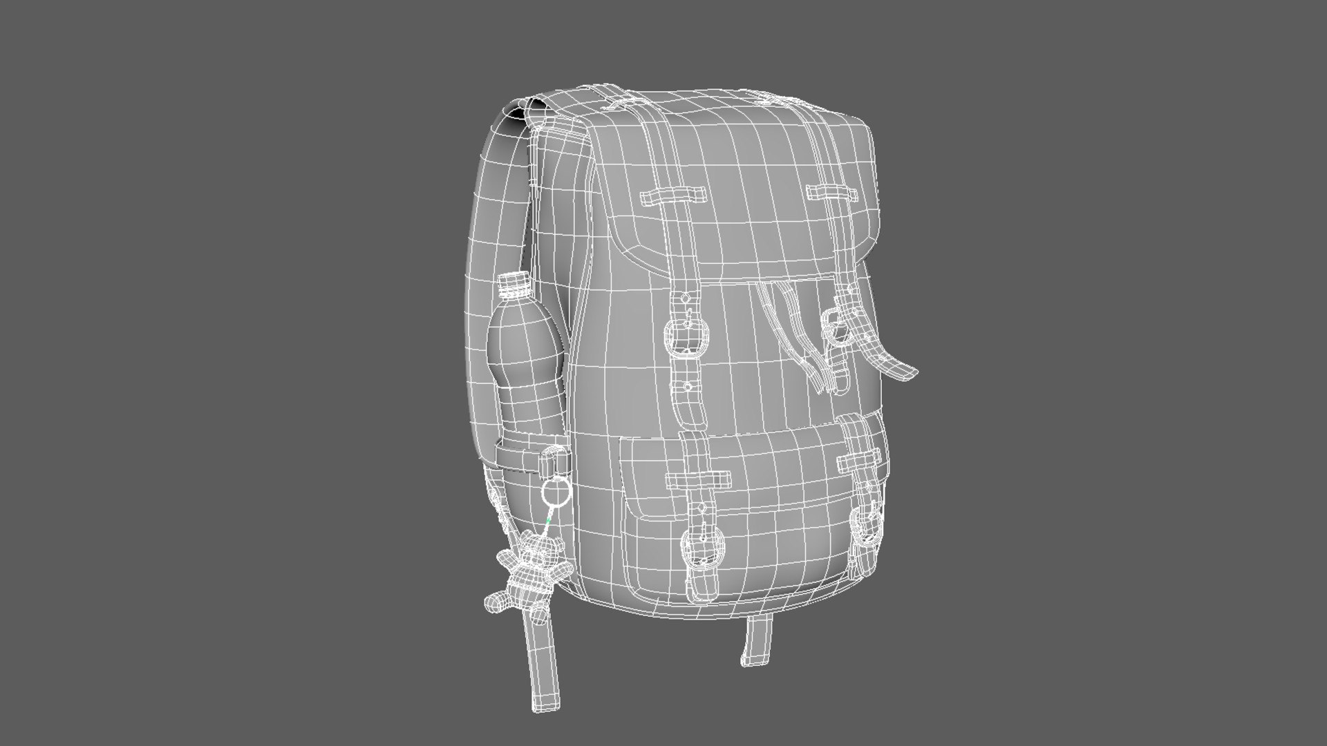 Adventure Backpack Model With Texture 4k 3D Model - TurboSquid 2037301