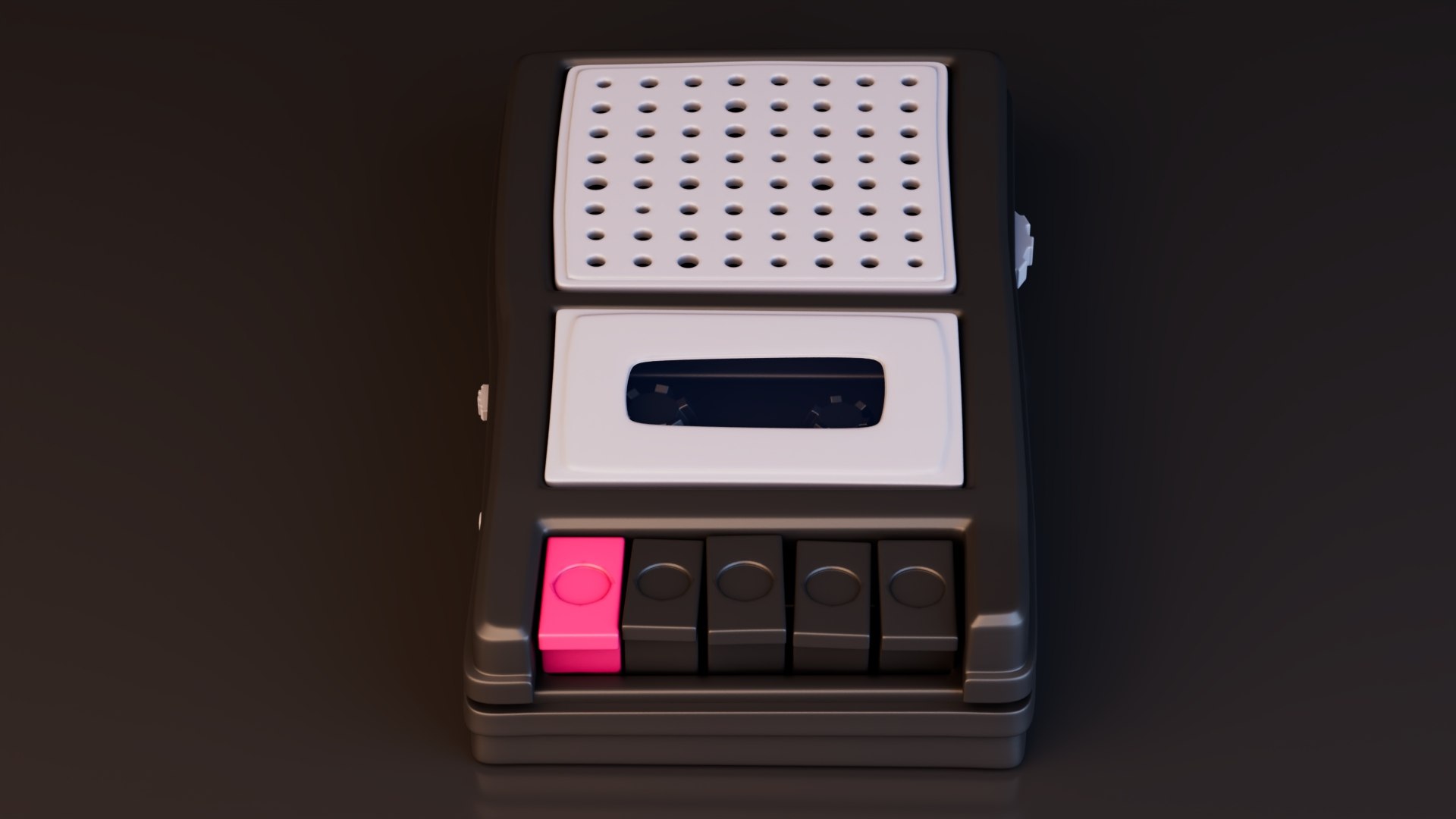 3D Model Portable Tap Recorder - TurboSquid 2422073