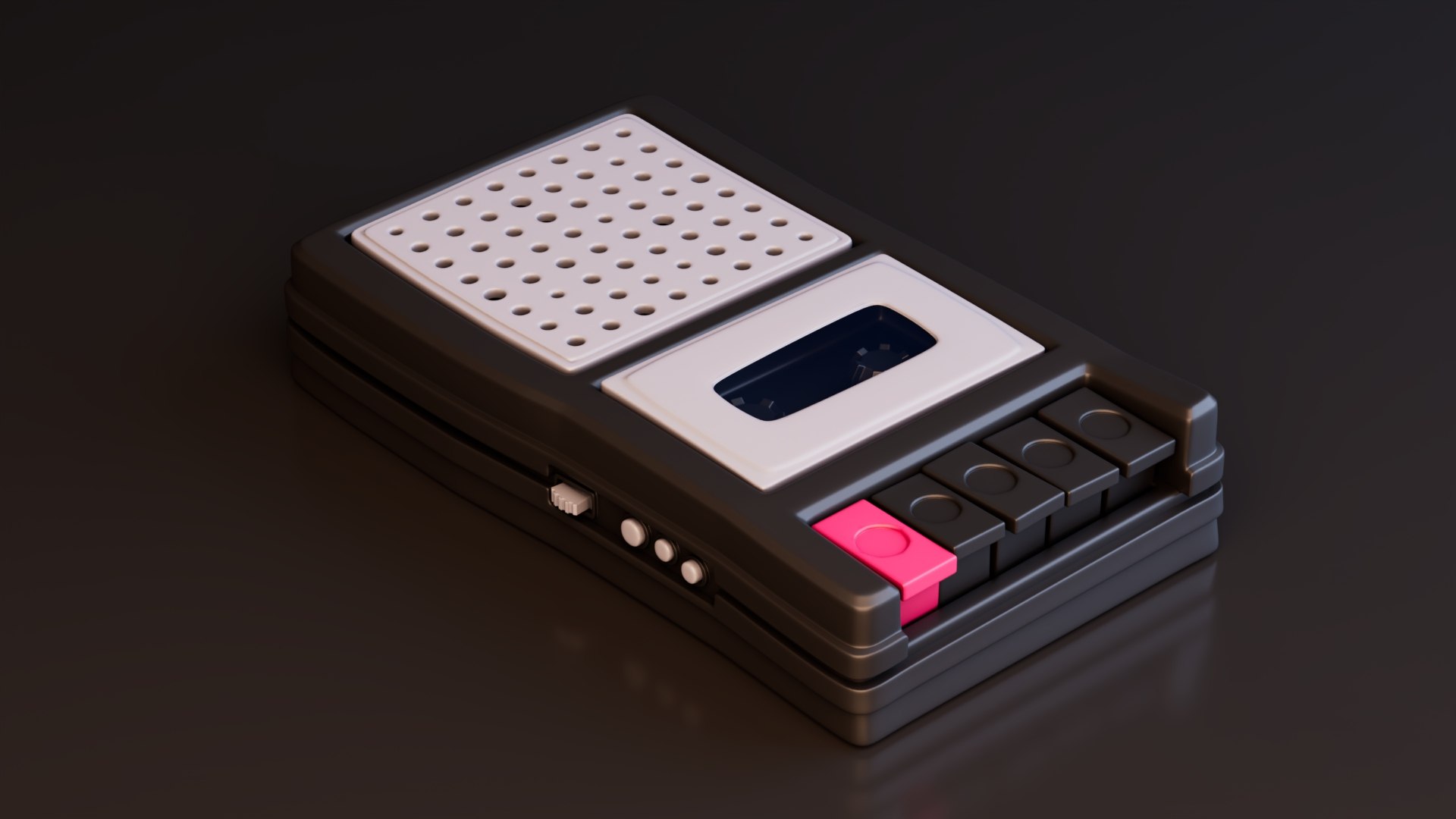 3D Model Portable Tap Recorder - TurboSquid 2422073