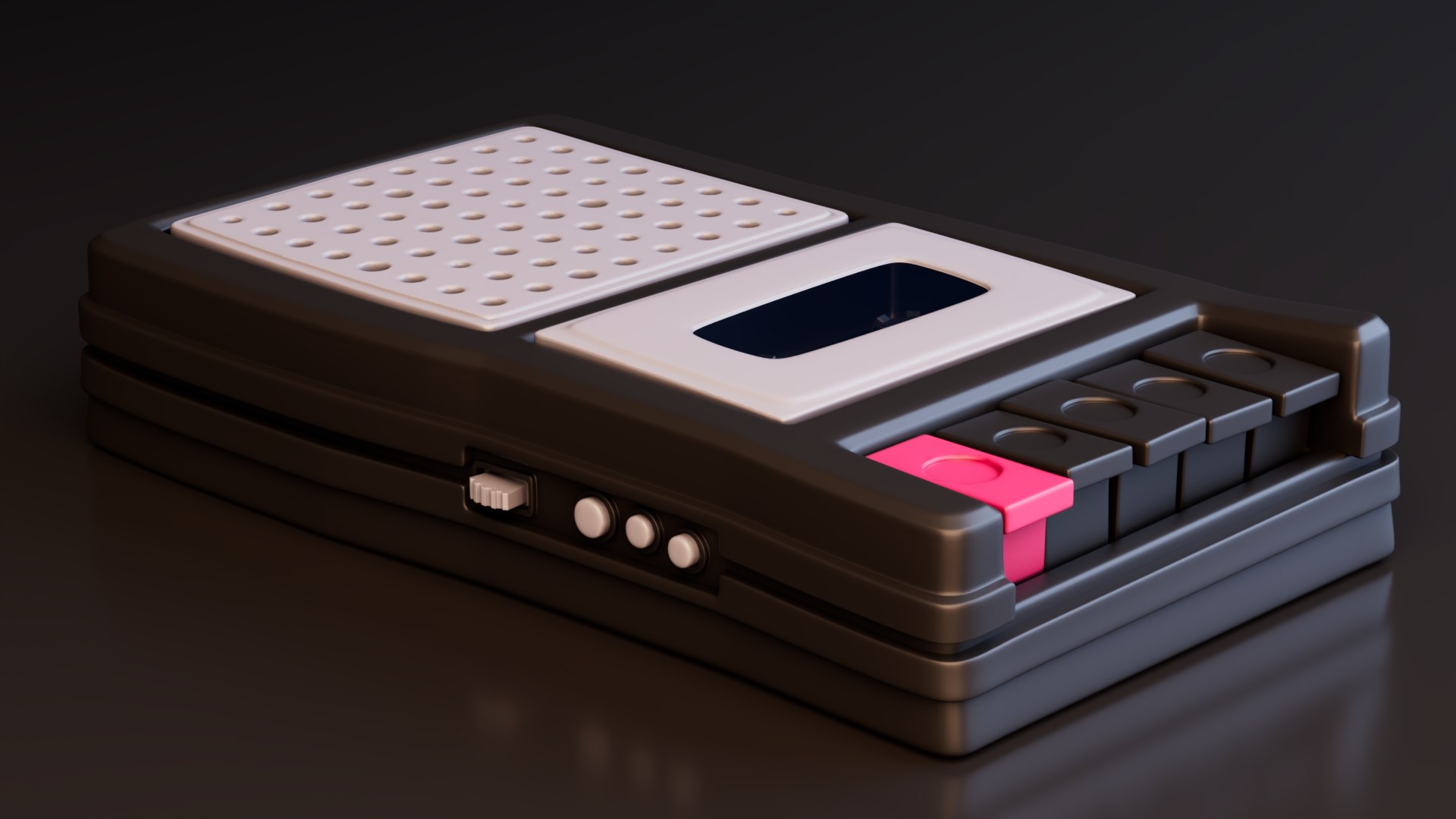 3D Model Portable Tap Recorder - TurboSquid 2422073