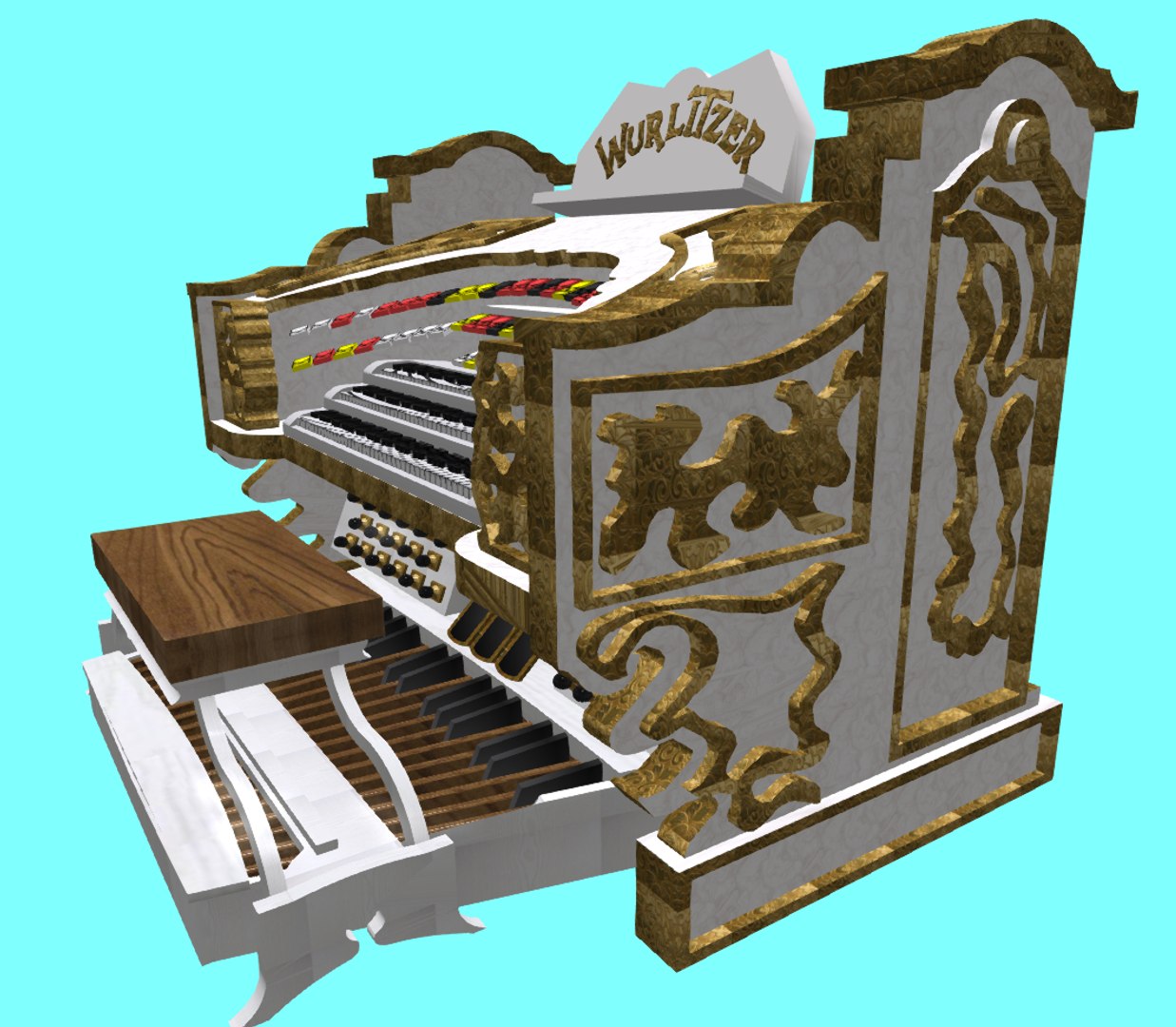 mighty wurlitzer 3d 3ds