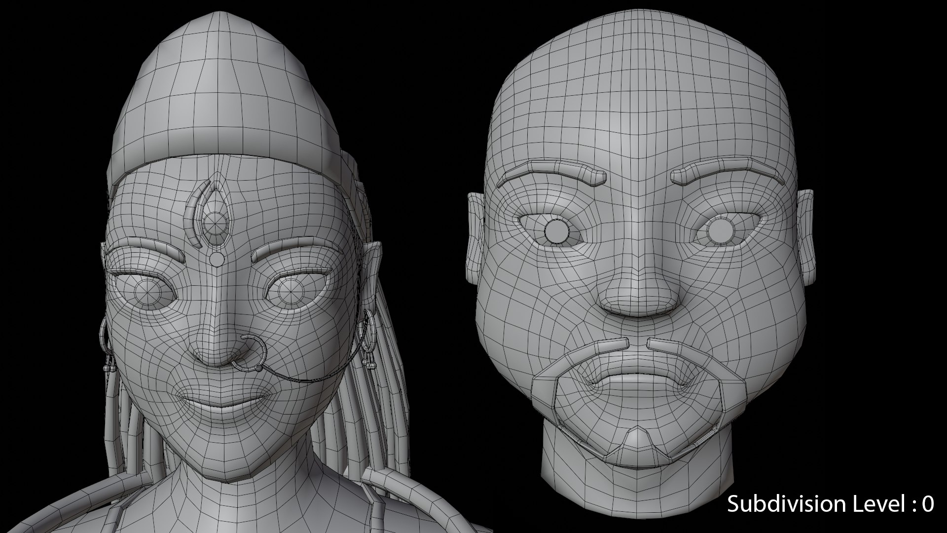 Maa Goddess Kali 3D Model - TurboSquid 1659834