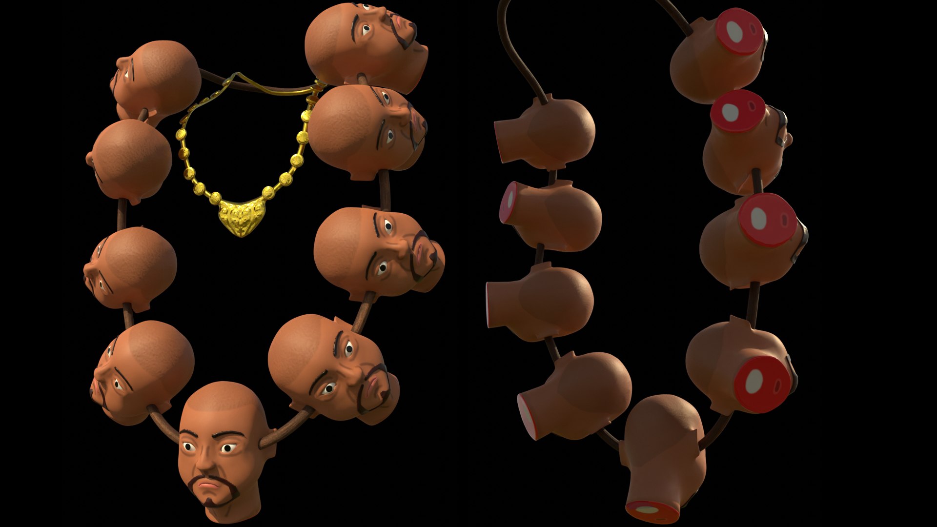 Maa Goddess Kali 3D Model - TurboSquid 1659834