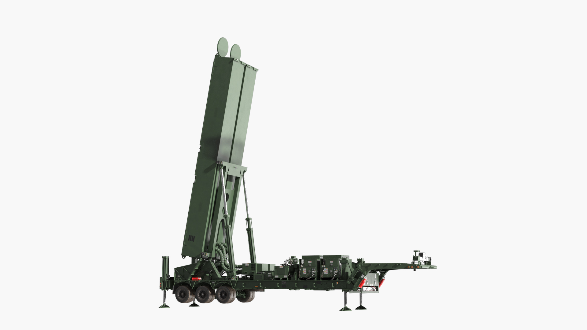 3D LRHW Launcher Launch-Ready State Green - TurboSquid 2467679