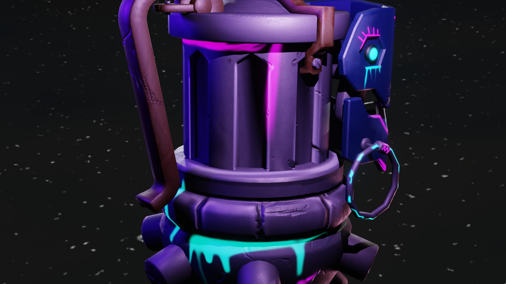 3D 3D Model Of Jinxs Grenade From Arcane - TurboSquid 2107765