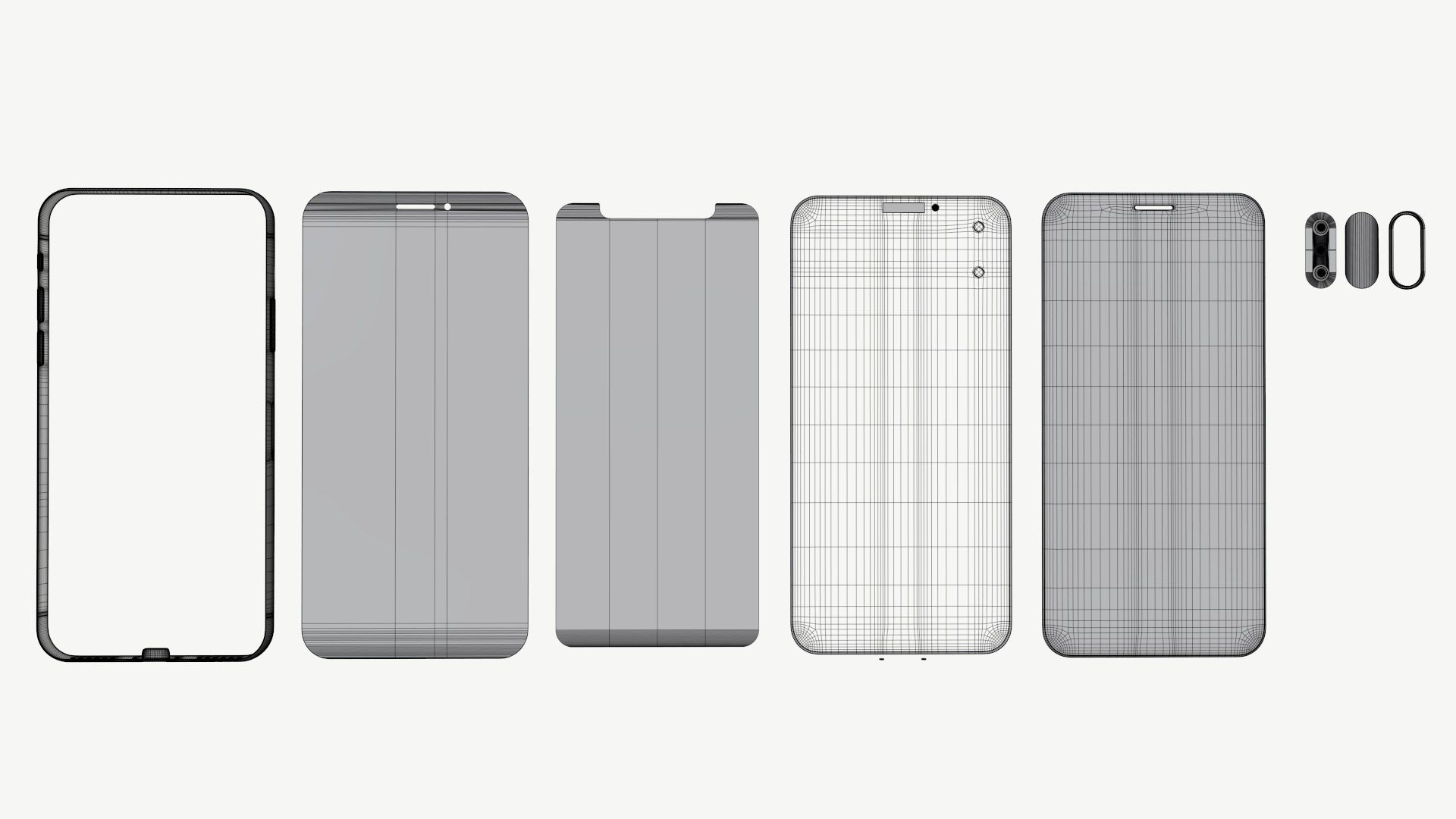 Smart Mock Phone 3D Model - TurboSquid 1485489