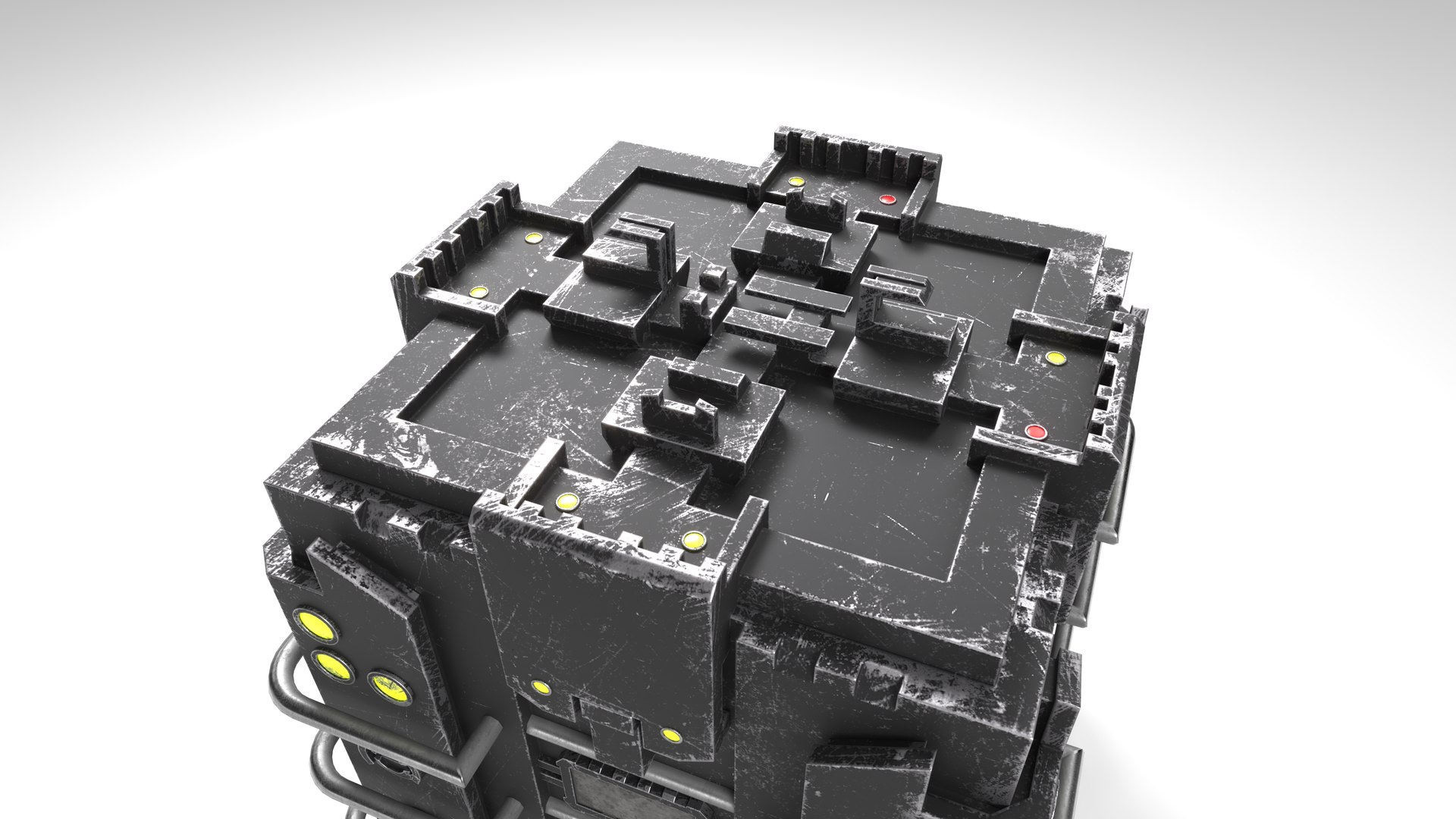 Sci-Fi Container 3D Model - TurboSquid 2291522