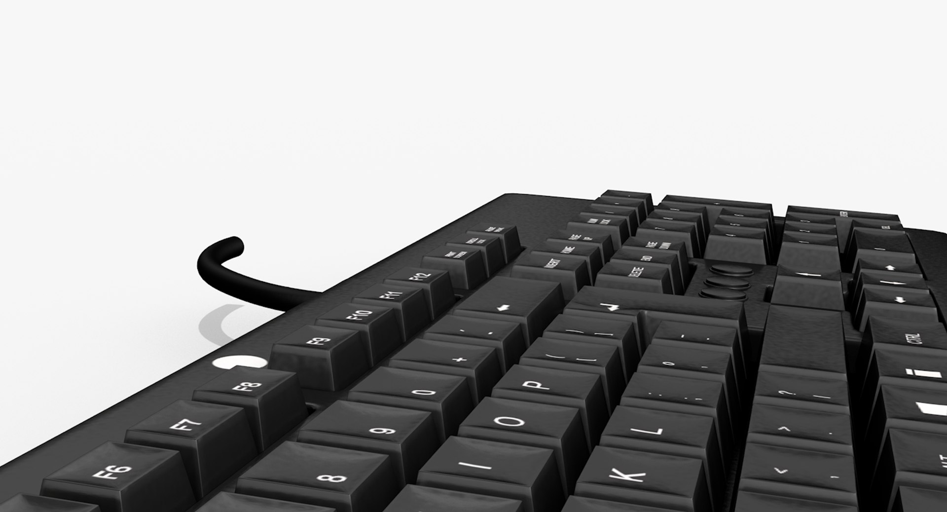 3d Hp Classic Keyboard