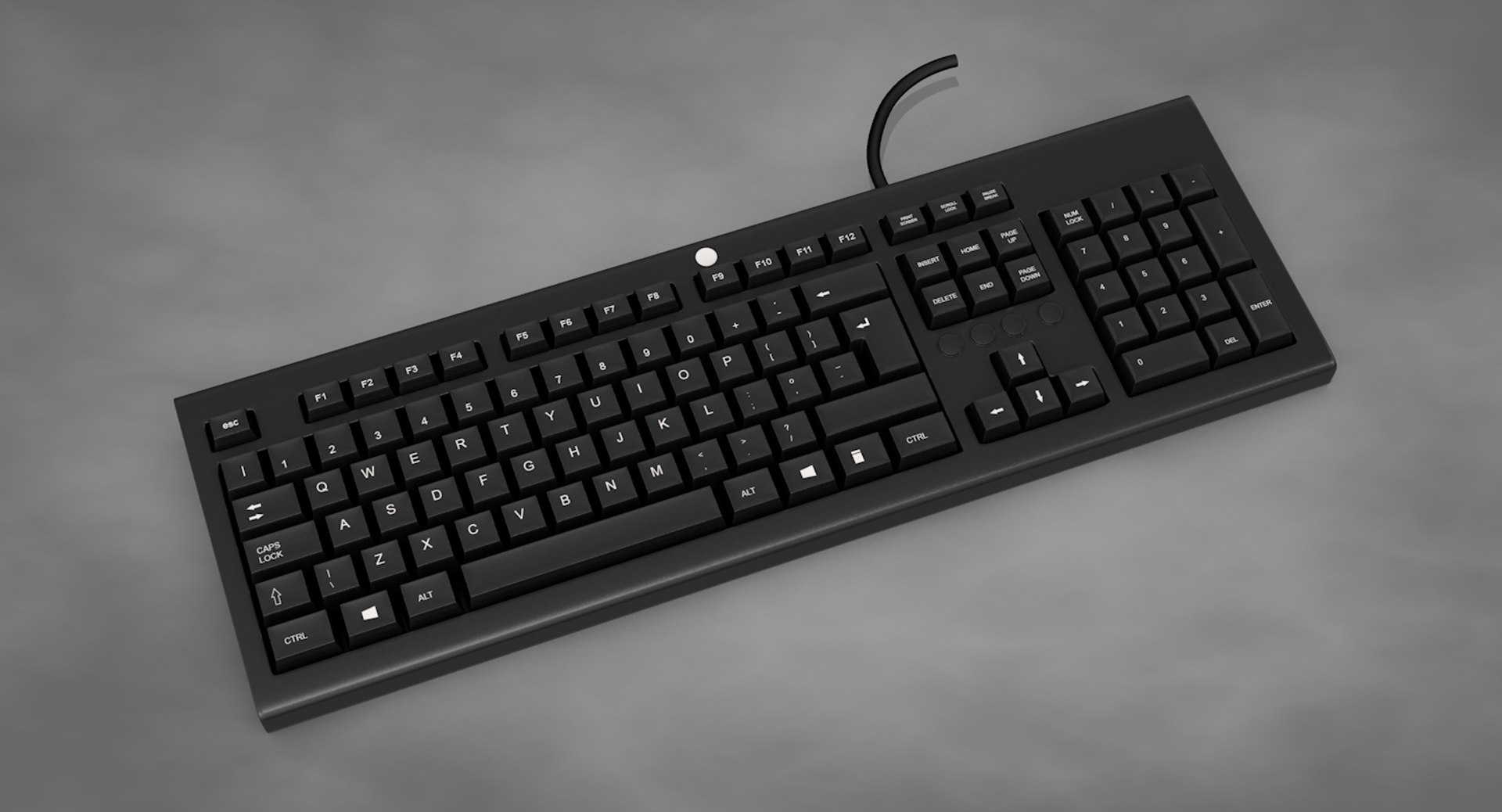 3d Hp Classic Keyboard