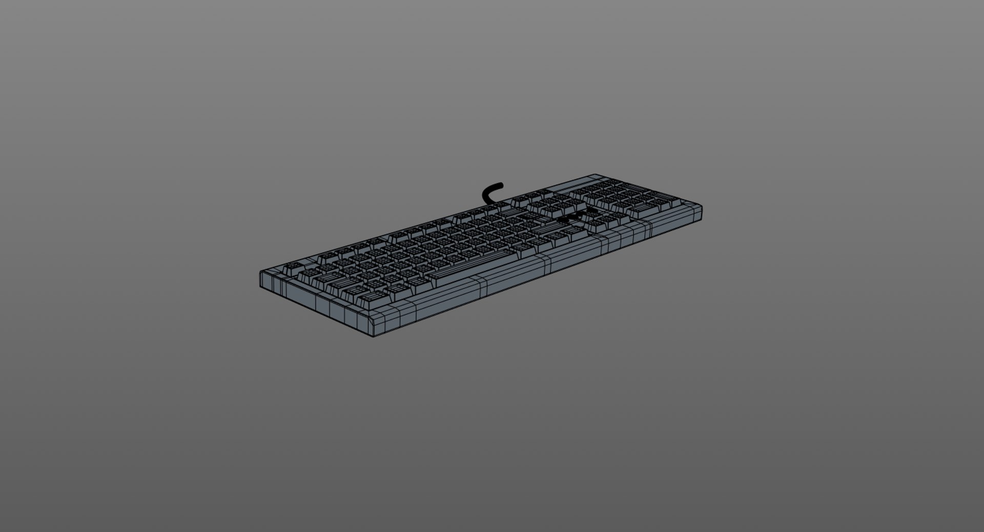 3d Hp Classic Keyboard