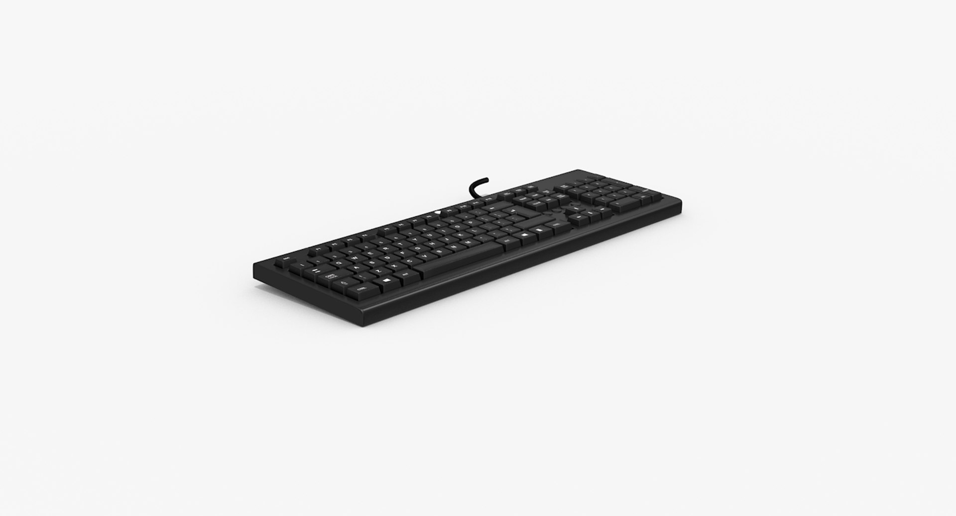3d Hp Classic Keyboard