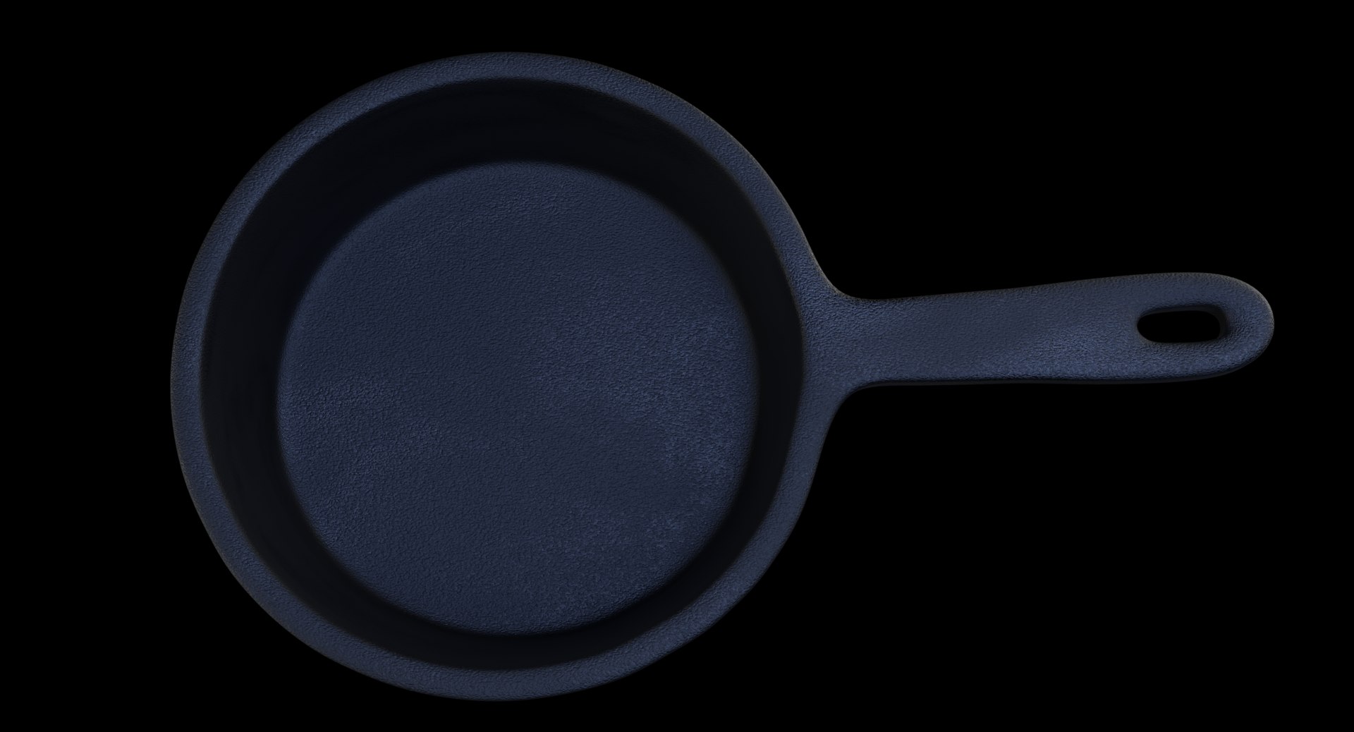 Frying Pan Rough Cast Iron Model - TurboSquid 1379947