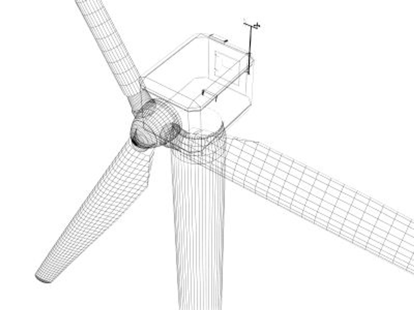 wind turbine 3d model