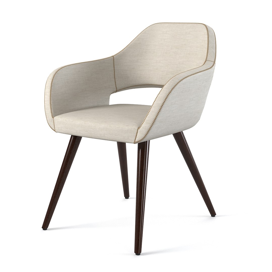 Torre Manu Wood Conical 3d Model