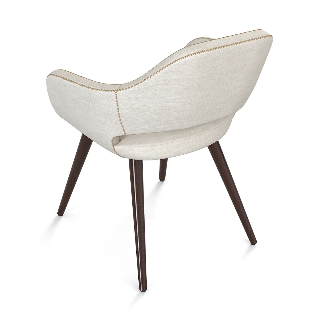 Torre Manu Wood Conical 3d Model