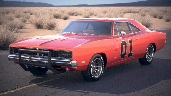 General Lee 3D Models for Download | TurboSquid