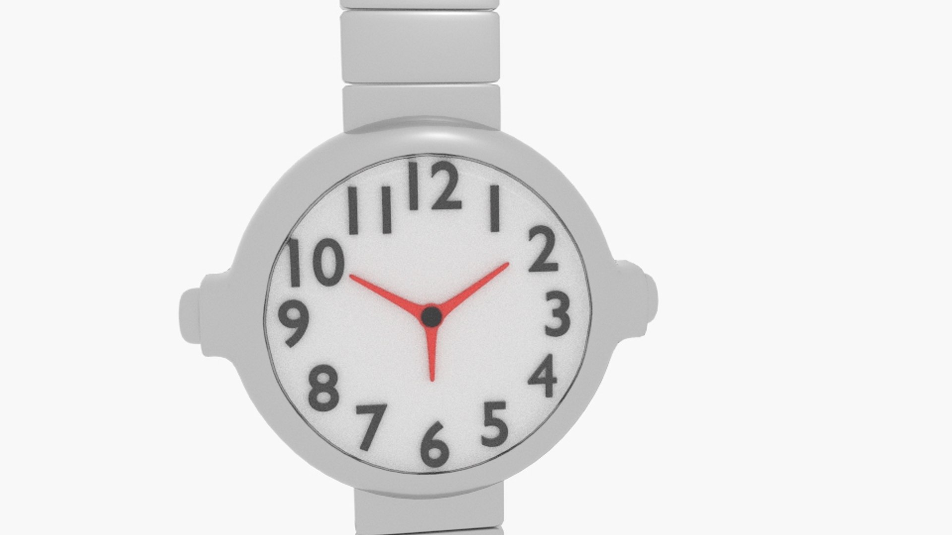 3d model cartoon wrist watch