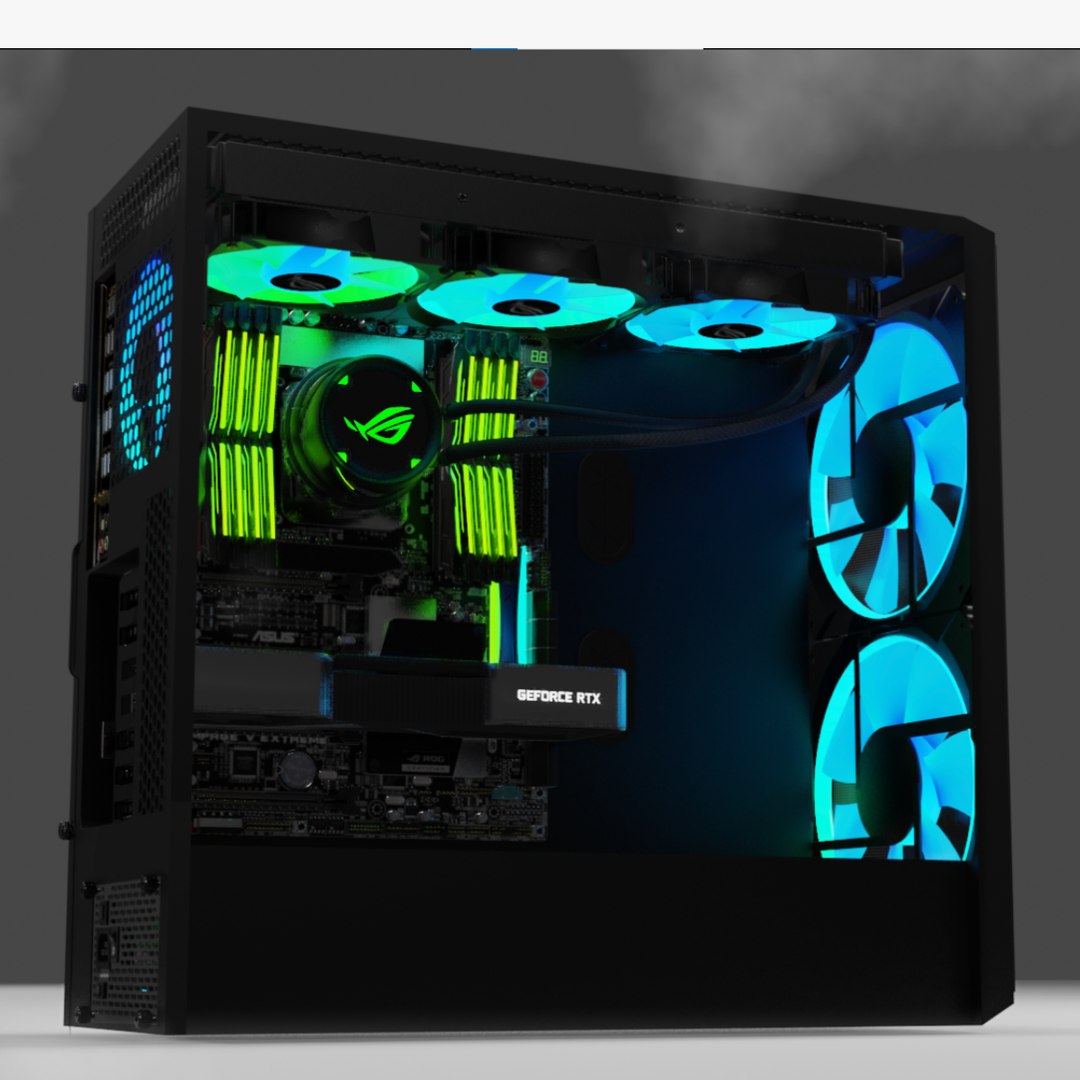 3D PC - Computer model - TurboSquid 1802127